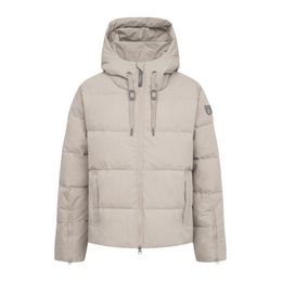 Winterjacke Derbe "Richholm", Damen, Gr. 38, cobblestone, lava smoke, Obermaterial: 65% Baumwolle, 35% Polyester; F&uuml;llung: 100% Polyester; Futter: 100% Polyester, verstellbar, Jacken Winterjacke, Wasserabweisend, mit versiegelten N&auml;hten