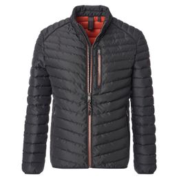 Langjacke Casamoda "Casamoda Jacke uni", Herren, Gr. S, grauschwarz, 100% Polyester, Jacken