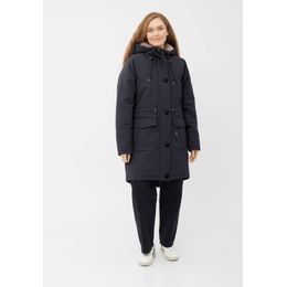 Winterjacke Derbe "Festholm", Damen, Gr. 34, navy_cobblestone, Obermaterial: 100% Polyester; F&uuml;llung: 100% Polyester; Futter: 100% Polyester, normal, Windstopperb&uuml;ndchen, Jacken Winterjacke, Wasserabweisend, winddicht, super warm
