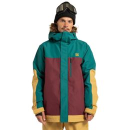 Snowboardjacke DC Shoes "Defiant 10K", Herren, Gr. L, windsor wine, 100% Polyester, Jacken