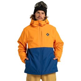 Snowboardjacke DC Shoes "Basis 10K", Herren, Gr. L, oriole, 100% Polyester, Jacken