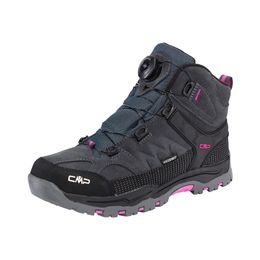 CMP Kinder Outdoorschuh "KIDS KIRUNA MID FITGO FLEECE WP", Gr. 41antracite, festival, Leder, Schuhe, wasserdicht