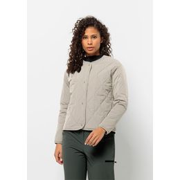 Jack Wolfskin Damen Steppjacke "WANDERMOOD INS JKT W"dusty, grau, Gr. XL, OBERSTOFF 100% POLYAMID FUTTER 100% POLYESTER FÜLLUNG 100% POLYESTER, Jacken