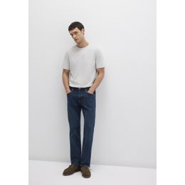 Gerade Jeans Mavi "MARTIN", Herren, Gr. 34, Länge 30, deep brushed Mavi premium, 86% Baumwolle, 12% recyceltes Polyester, 2% Elasthan, gerade normal, Jeans, Straight Jeans