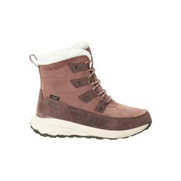 Winterboots Jack Wolfskin "DROMOVENTURE TEXAPORE HIGH W", Gr. UK65-EU40, Normalschaft, rosa (afterglow), Main Material Second Material Lining Sole 100% Rubber/ EVA, Schuhe