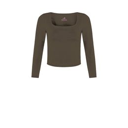 Deha Shirt female Brown size M