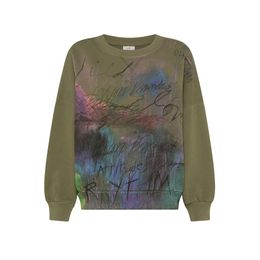 Deha Sweatshirt female Green size XS