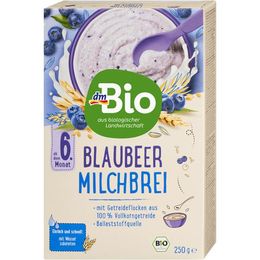 Milchbrei Blaubeere ab dem 6.Monat dmBio