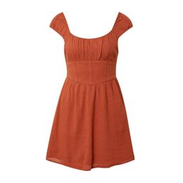 Hollister Kleid 'EMEA' Damen Gr&ouml;&szlig;e 34 rostbraun Winterkleid