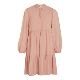 Vila Kleid 'Blyra' Damen Größe 42 nude / altrosa Winterkleid