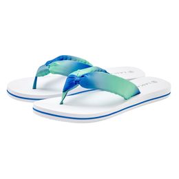 Lascana Damen Badezehentrenner "Sandale, Pantolette", Gr. 36t&uuml;rkis farbverlauf, Obermaterial: 100% Textilmaterial. Decksohle: 100% Synthetik. Futter:
