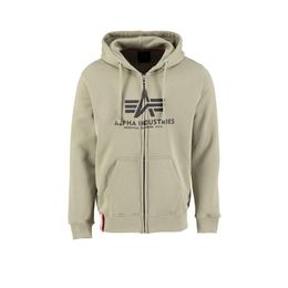 Alpha Industries Sweatjacke Herren Größe S oliv