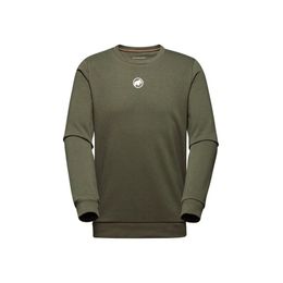 Mammut Sportsweatshirt Herren Größe S oliv / weiß