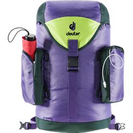 Deuter Sportrucksack 'Lake Placid' Herren Gr&ouml;&szlig;e one size petrol / neongr&uuml;n / dunkellila / schwarz