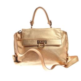 Salvatore Ferragamo Handtasche Damen Gr&ouml;&szlig;e One Size Second Hand gold
