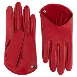 Roeckl Lederhandschuhe 'VERONA' Damen Gr&ouml;&szlig;e M/L rot / blutrot / feuerrot / hellrot