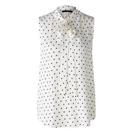Oui Bluse Damen Größe XL schwarz / weiß