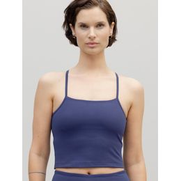 Hey Honey Sport-BH 'Longline Unicolor' Damen Gr&ouml;&szlig;e L dunkelblau