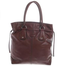 Tod's Tod's Shopper Damen Gr&ouml;&szlig;e One Size Second Hand dunkelbraun