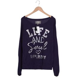Superdry Langarmshirt Damen Größe S Second Hand lila