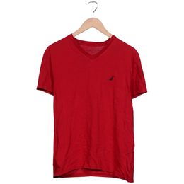 Nautica T-Shirt Herren Gr&ouml;&szlig;e M Second Hand rot