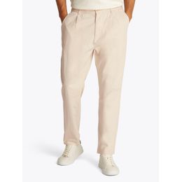 Tommy Jeans Herren 5-Pocket-Hose "TJM ISAAC HEMP BLEND PANT", beige, Gr. M, Twill, Obermaterial: 72% Baumwolle, 27% Hanf, 1% Elasthan, Hosen
