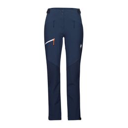 Mammut Outdoor Pants female Blue size 34