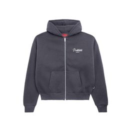 Prohibited Sweatjacke Damen Größe S dunkelgrau / weiß