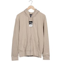 Hollister Kapuzenpullover Herren Größe S Second Hand beige