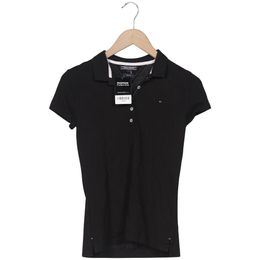 Tommy Hilfiger Poloshirt Damen Größe S Second Hand schwarz