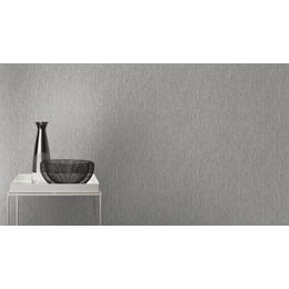 Vliestapete rasch "Vliestapete Perfecto VI 844276", grau, B:53m L:10,05m, Vlies, Tapeten