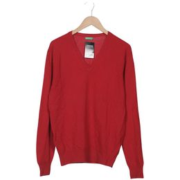 United Colors Of Benetton Pullover Herren Größe L Second Hand rot