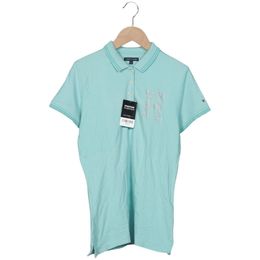 Tommy Hilfiger Poloshirt Damen Größe M Second Hand türkis