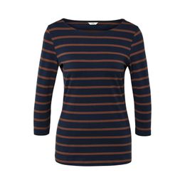 Tchibo - Gestreiftes Shirt mit 3/4-Arm - Damen - Gr. XXL - dunkelblau/gestreift