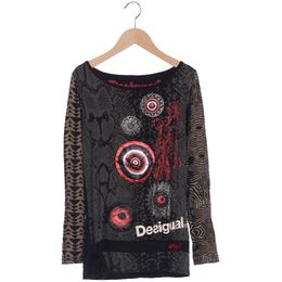 Desigual Langarmshirt Damen Gr&ouml;&szlig;e S Second Hand grau