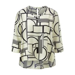 Peter Hahn - Bluse mit 3/4-Arm, weiss, Gr. 36 / S