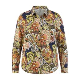Anna Aura - Bluse, blau, Gr. 56 / 3XL - Baumwolle