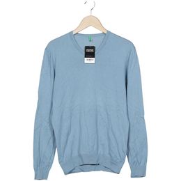 United Colors Of Benetton Pullover Herren Größe M Second Hand hellblau