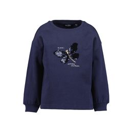 Blue Seven Sweatshirt M&auml;dchen Gr&ouml;&szlig;e 110 marine / gold / wei&szlig;