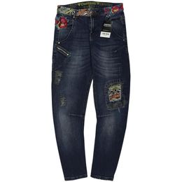 Desigual Jeans Damen Gr&ouml;&szlig;e 24 Second Hand marine