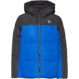 Ziener Sportjacke 'Paale' Jungen Größe 176 blau / schwarz