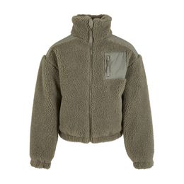 Urban Classics Fleecejacke M&auml;dchen Gr&ouml;&szlig;e 158/164 oliv