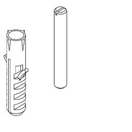 KWC Aquarotter Verdrehsicherung, AQUAJET-Slimline, f&uuml;r Duschopf, 2000101108 2000101108