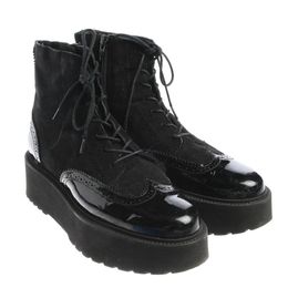 Hogan Stiefeletten Damen Größe 37 Second Hand schwarz