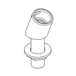 KWC Aquarotter Tischdurchf. f. Augendusche, 80 mm, 2000103186, 2000103186 2000103186