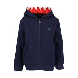 Blue Seven Sweatjacke Jungen Gr&ouml;&szlig;e 92 nachtblau / smaragd / rot / wei&szlig;