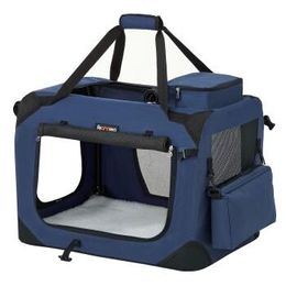 FEANDREA S-XXXL Transportbox Oxford-Gewebe dunkelblau 60 cm, 42 cm, 42 cm
