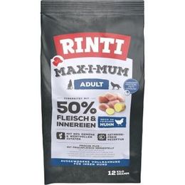Rinti MAX-I-MUM Trockenfutter Hund, Adult Huhn 50% 12 kg