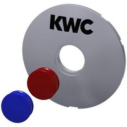 KWC Aquarotter Firmenplakette, wei&szlig;, Farbstopfen, 2000104793, 2000104793 2000104793