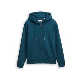 Tom Tailor Denim Zip-Up Hoodie male Green size XS